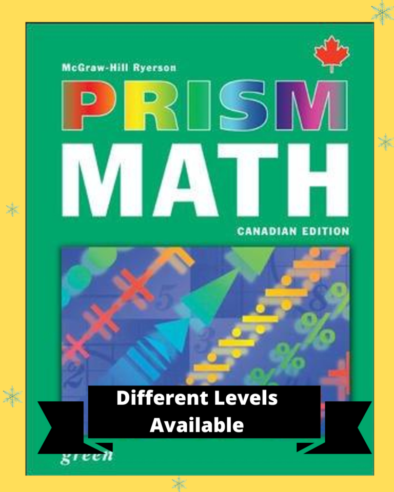 PRISM Math | Student Edition - Level 1-8 - Inspiration Learning Center