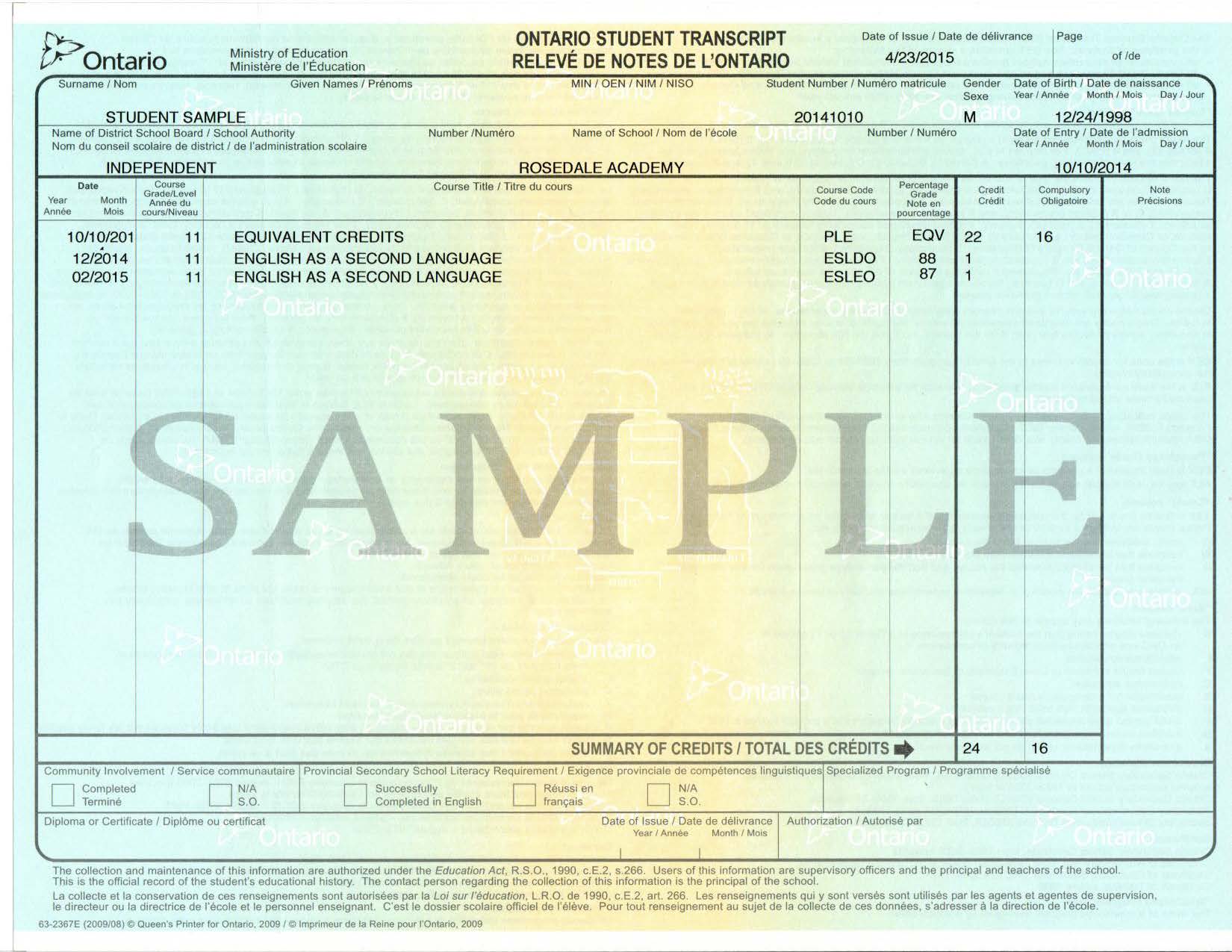 Report Card