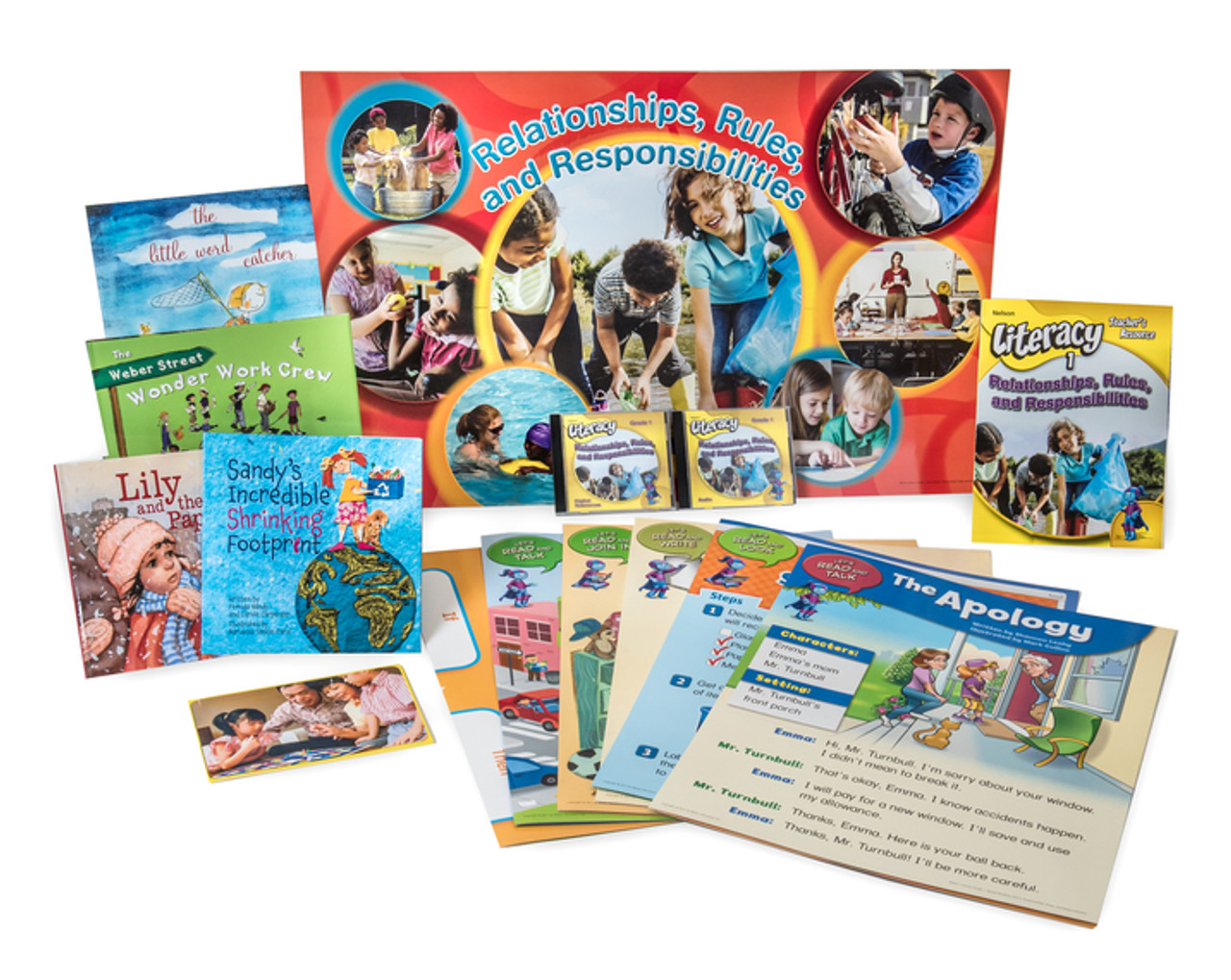 Nelson Literacy 1 | Relationships, Rules, and Responsibilities Cross ...